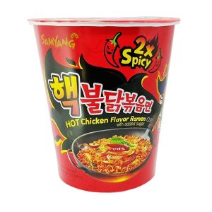 Massa-Instantânea-Buldak-2x-Spicy-Cup-Hot-Chicken-Ramen-70-g