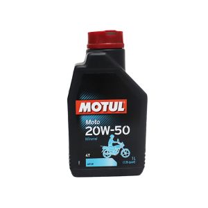 Óleo De Motor Motul 20W50 Mineral, 1 L