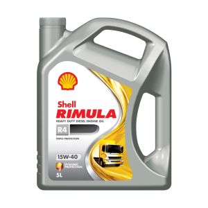 Óleo De Motor Diesel Pesados Shell Rimula R4 X 15W-40 C14 5L