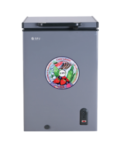Congelador SPJ 100L Chest Freezer CFSLV-130C043, Cinza