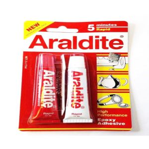 Cola Araldite 5 Minutos Rapid Epoxy Adhesivo, 17 ml